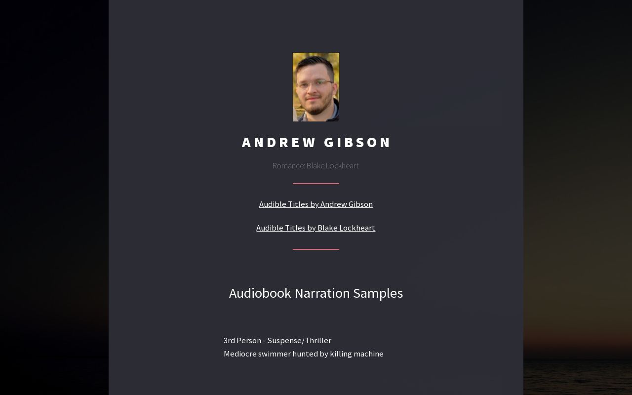 Narrator Profile